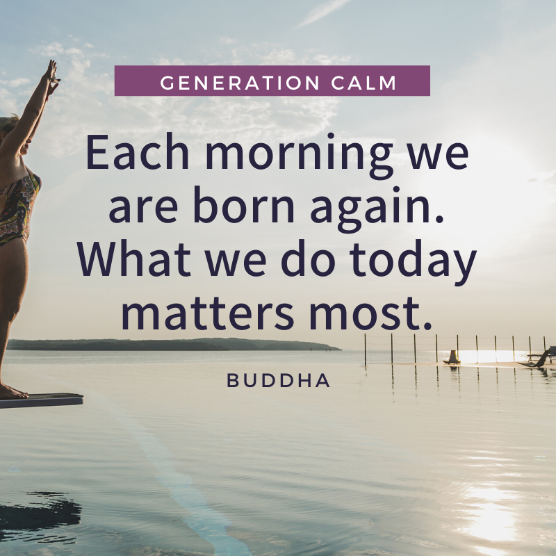 Setting daily intentions - An easy way to reduce stress - Generation Calm